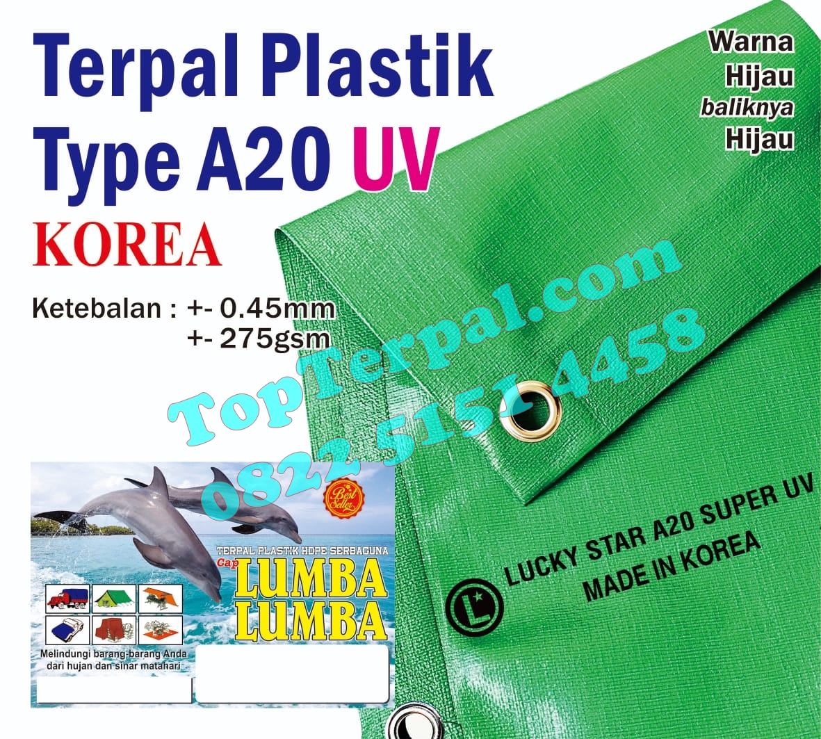 Terpal Plastik Orchid A20S Super UV Ukuran Custom | Jual Terpal ...
